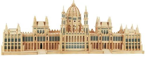 Woodcraft construction kit Woodcraft Dřevěné 3D puzzle parlament v Budapešti
