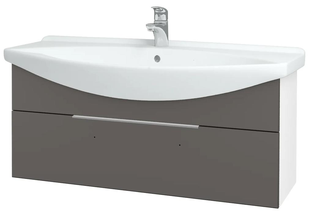 Dřevojas Koupelnová skříň TAKE IT SZZ 105 Varianta: D16  Beton tmavý / Úchytka T03 / D16 Beton tmavý