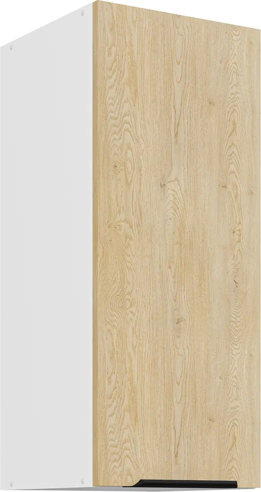 CREMONA bc | horní skříňka 30 G-72 1F policová | 30 cm | bílá/cremona