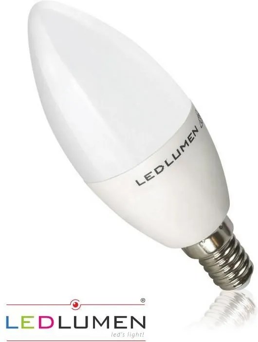 LEDlumen LED žiarovka 8W Teplá biela CCD E14