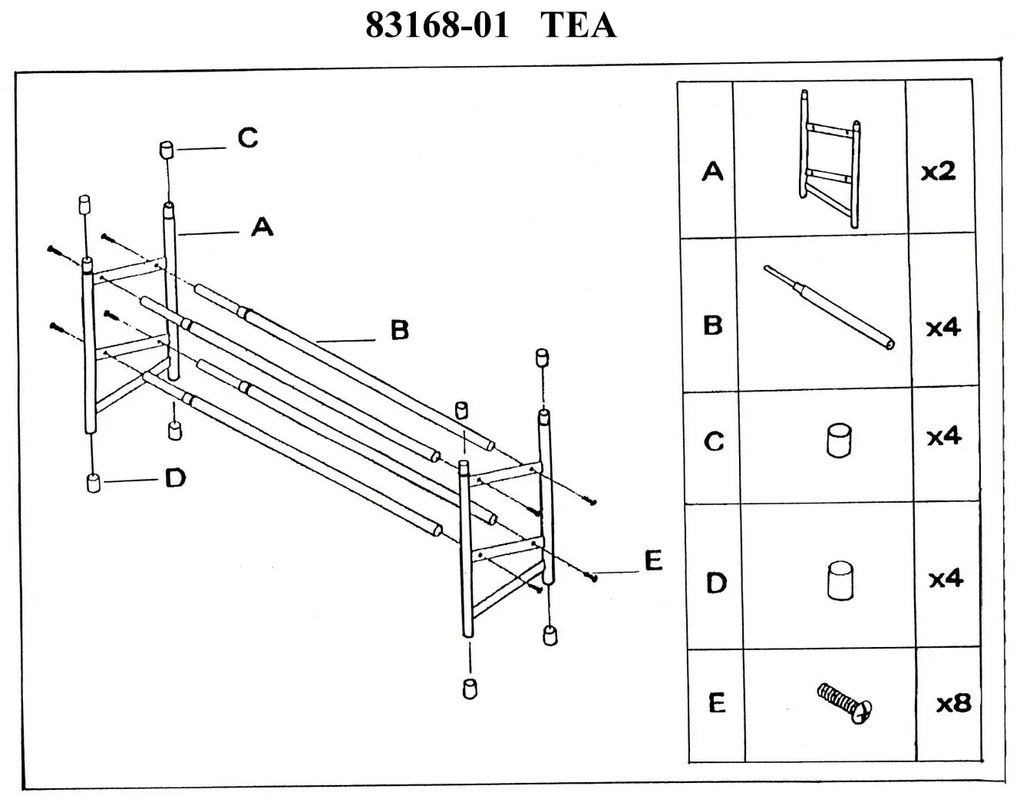 Kondela 2-řadový nastavitelný botník, chromovaná / černá, TEA