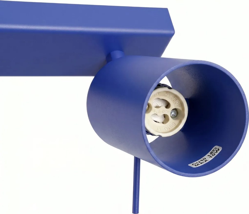 Sollux Lighting Stropní svítidlo RING 6L ultramarínové