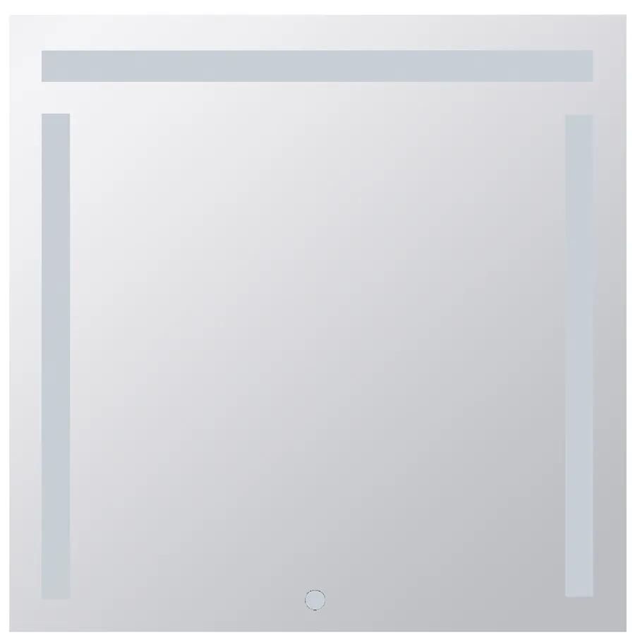 Bemeta Zrcadlo s LED osvětlením (bočním i horním), 800 × 800 mm - 101401127