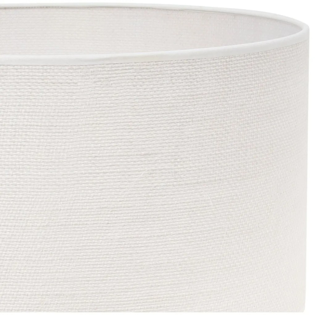 Závěsné svítidlo Juta, 1x bílé jutové stínítko, (fi 40cm), w