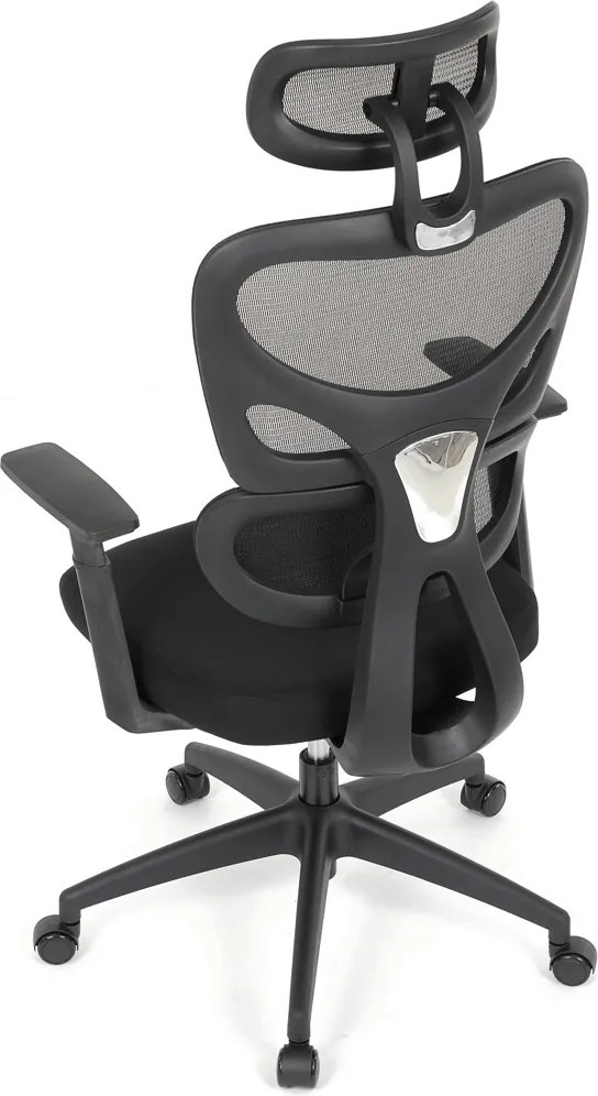 Ergonomická kancelářská židle LEXON - černá síťovina