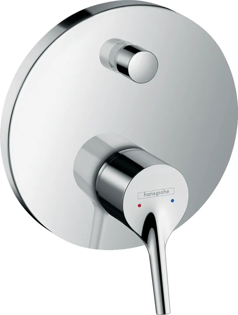 Hansgrohe Talis S, páková vanová baterie pod omítku, chromová, 72405000