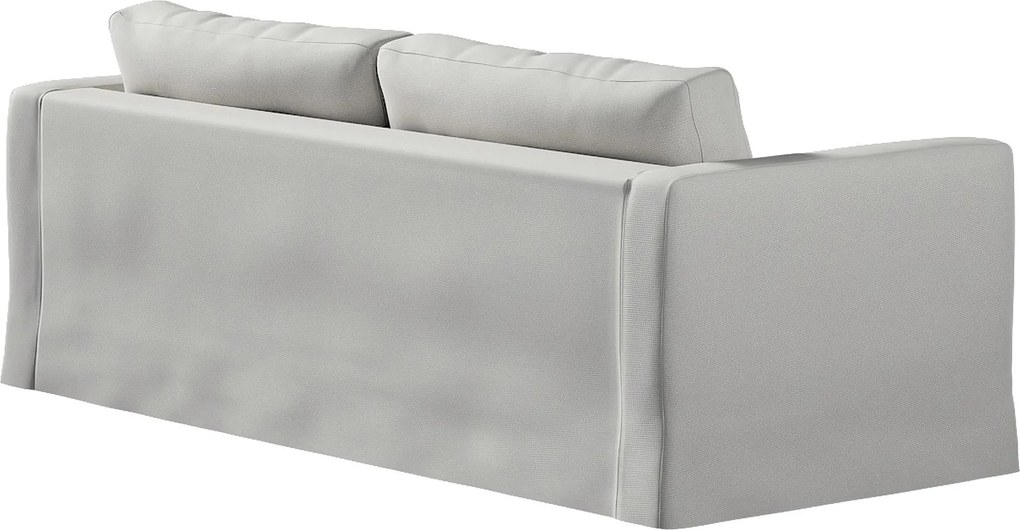 Potah na pohovku IKEA Karlstad 3-místná, nerozkládací, dlouhý barva šedá látka pletený vzor