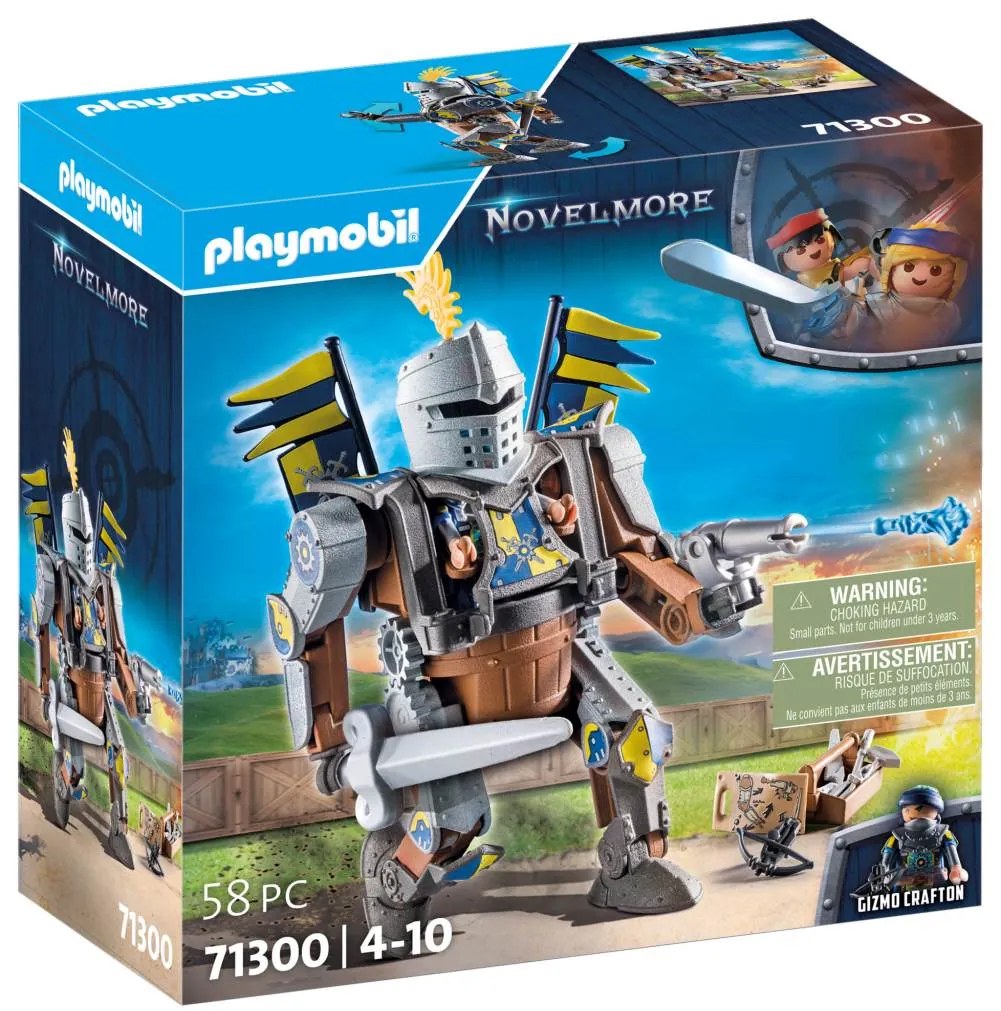 Stavebnice playmobil 71300 novelmore - bojoví roboti
