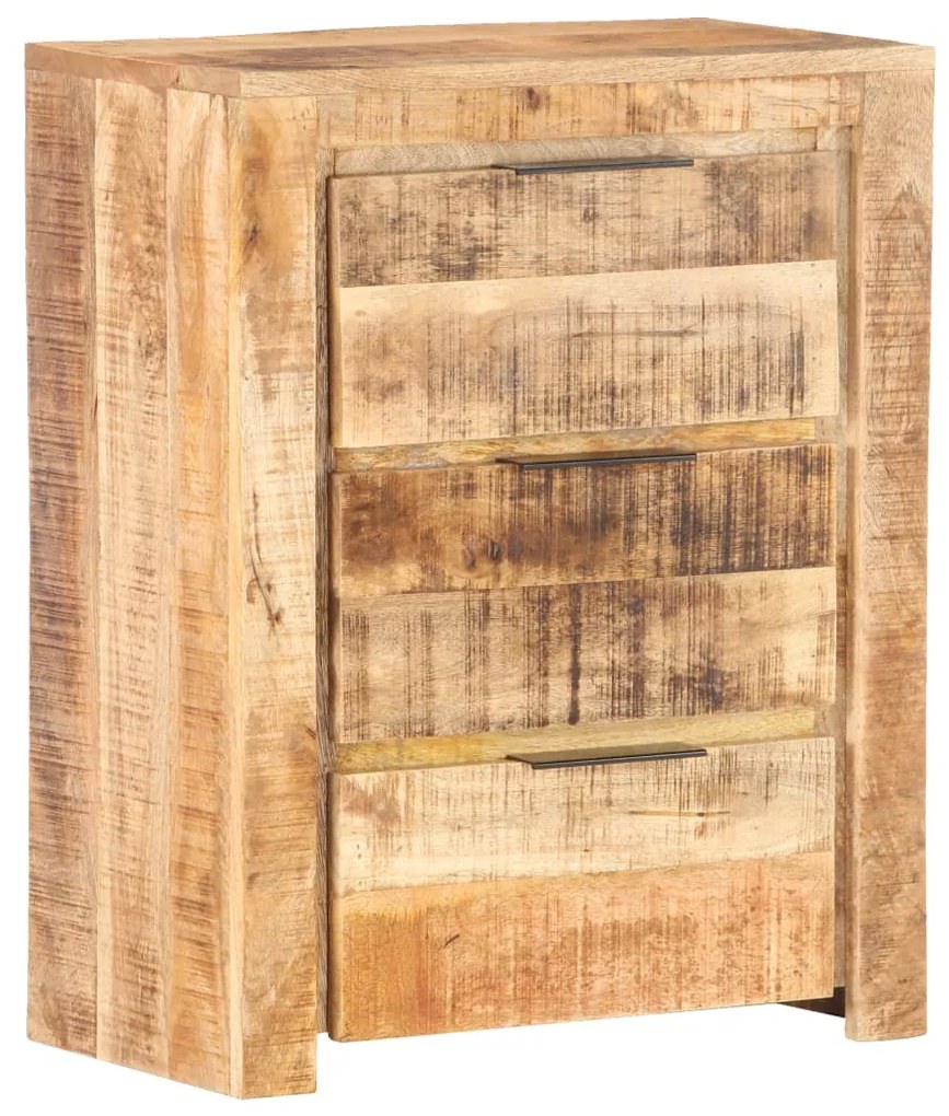 Příborník 59 x 33 x 75 cm hrubé mangovníkové dřevo,  320215