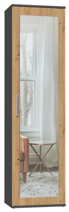 Skříň DUO Antracit + artisan