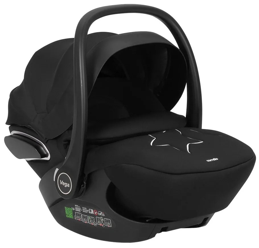 Dětská autosedačka Carrello Vega CRL-14101 Absolute černá