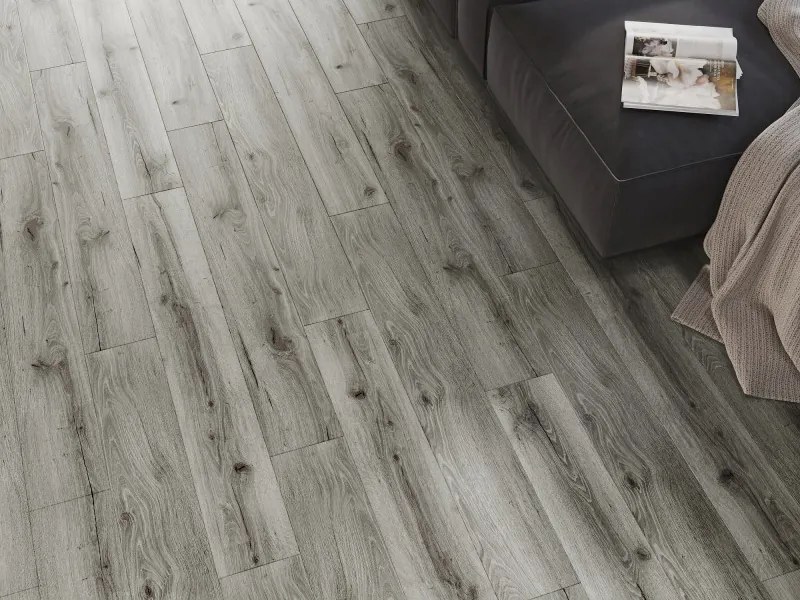 Mexen Ontario vinylové panely 1240 x 182 mm SPC 6,5 mm, podložka IXPE 1,5 mm, 4 V-drážka, Dub - F1003-1240-182-505-4V1-01