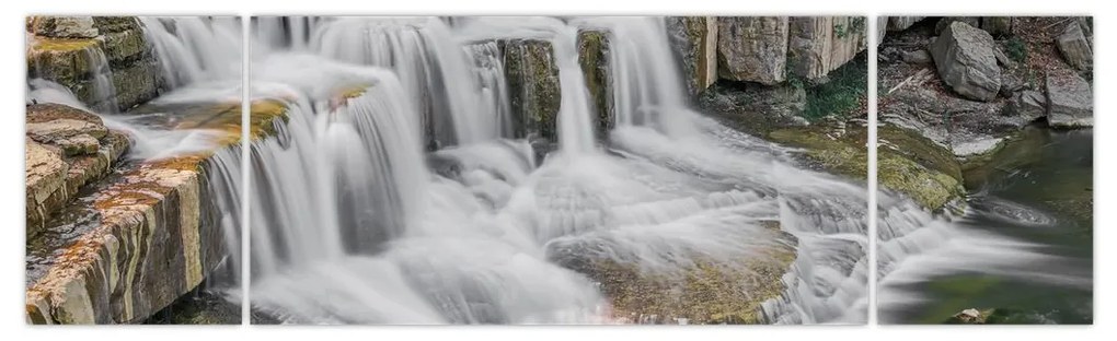 Obraz vodopádů (170x50 cm)