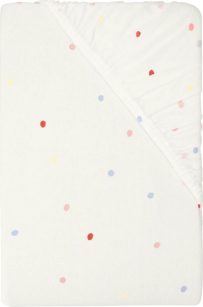 Livarno® Žerzejové napínací prostěradlo, 140–160 x 200 cm (puntíky)