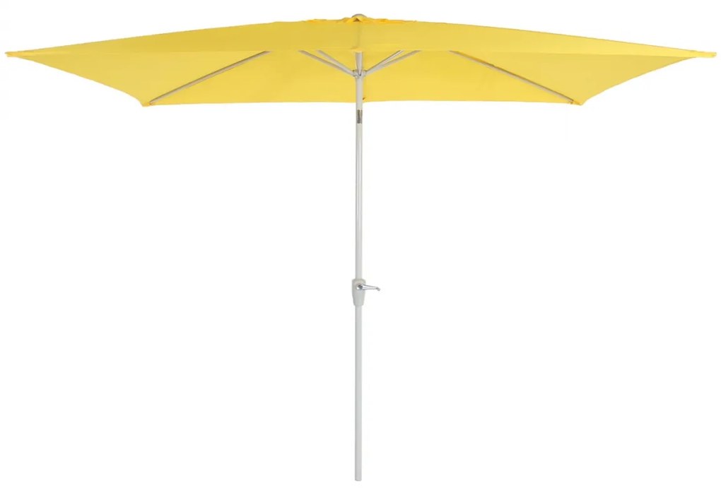 Slunečník N23 2x3m polyester/hliník - žlutá
