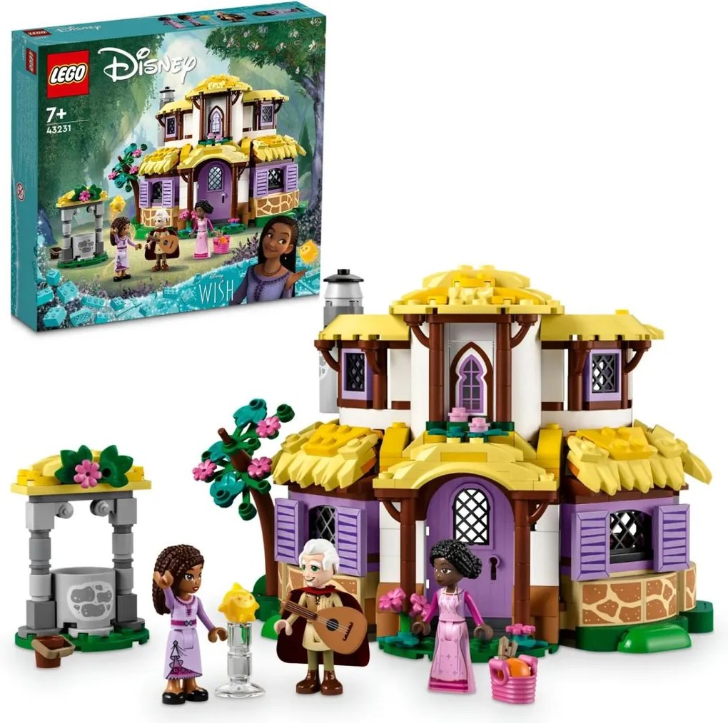 Lego stavebnice lego disney princess 43231 ashina chata
