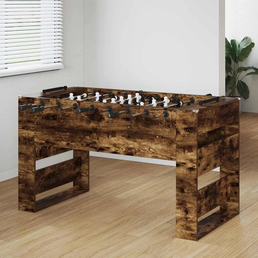 Stolní fotbálek Uzený Dub 146,5 x 74 x 85 cm Kompozitní dřevo 3378203