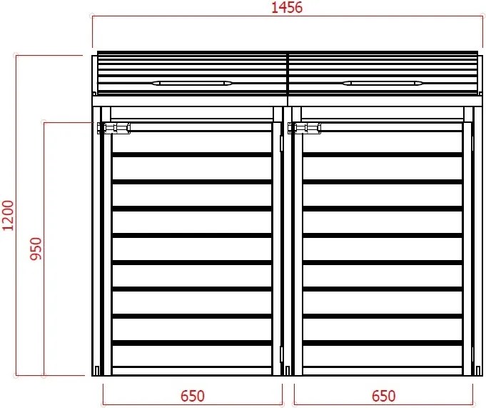 LANIT PLAST, s.r.o. zahradní úložný box LANITPLAST S752 LG2397