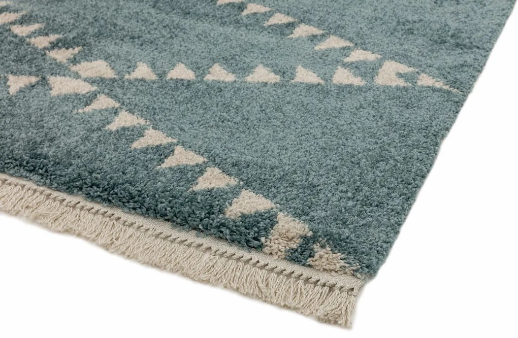 Modrý  koberec Lever Blue Rozměry: 120x170 cm