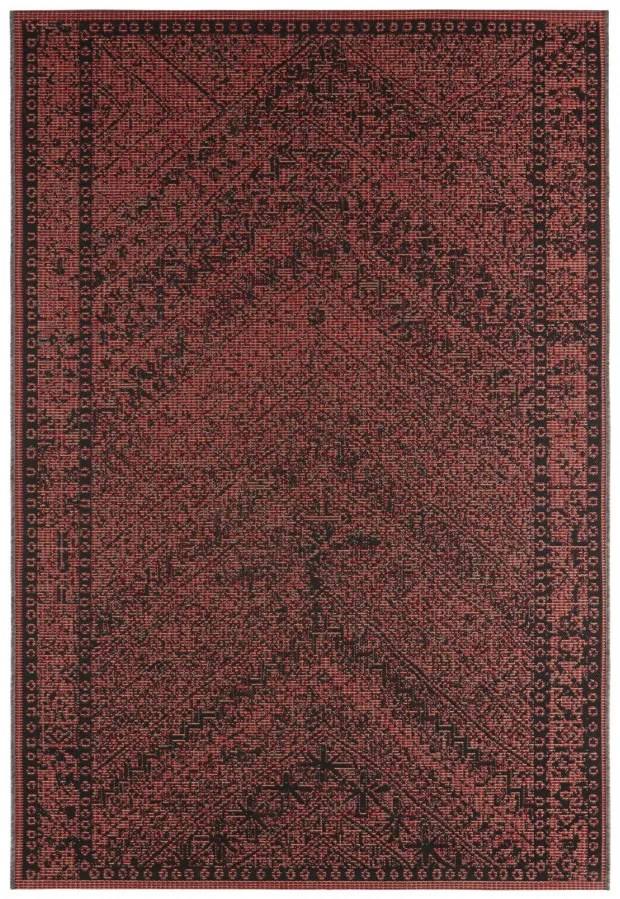 Hans Home | Kusový koberec Jaffa 104050 Red/Terra/Black - 70x140