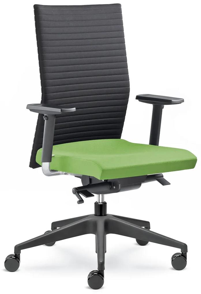 LD seating Element 430-SYS - Kancelářská židle  - černá/zelená