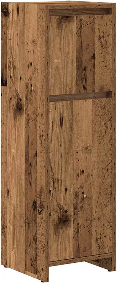 4dílná koupelnová sestava old wood kompozitní dřevo 3328555