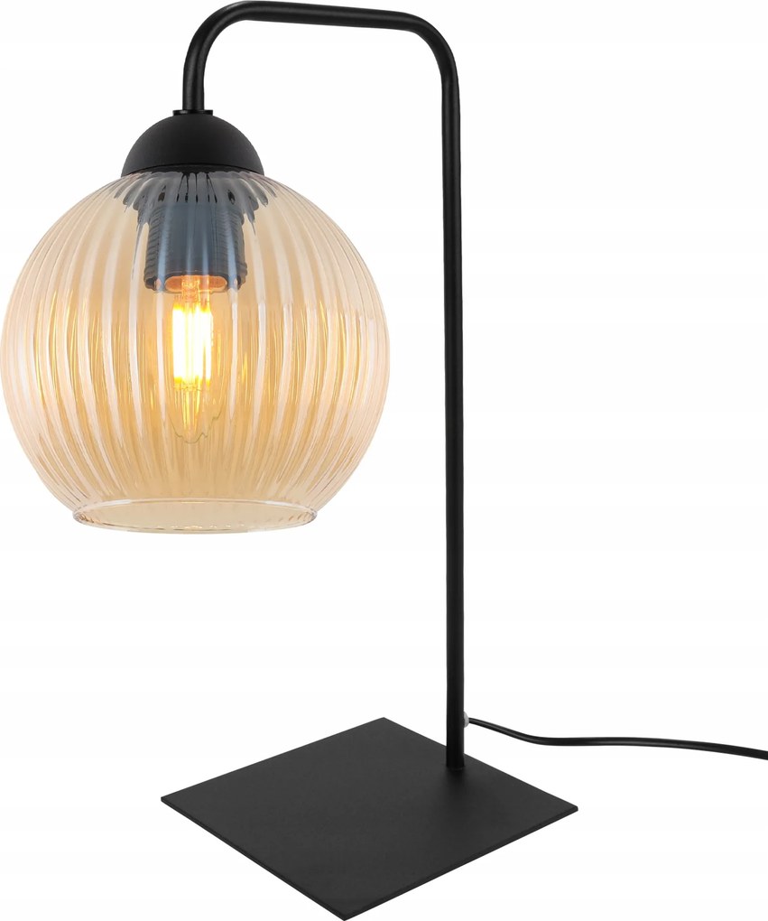 Noční Lampa Stolní Lampa Skleněná Glamour Koule Do Ložnice Pokoje