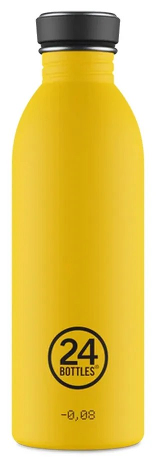 Nerezová láhev Urban Bottle Taxi Yellow Stone 500m 24 Bottles