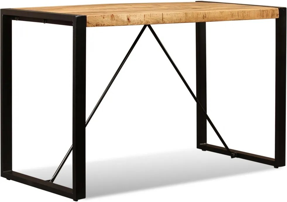 PerfektníDomov Jídelní stůl - hrubý masiv | 120 cm