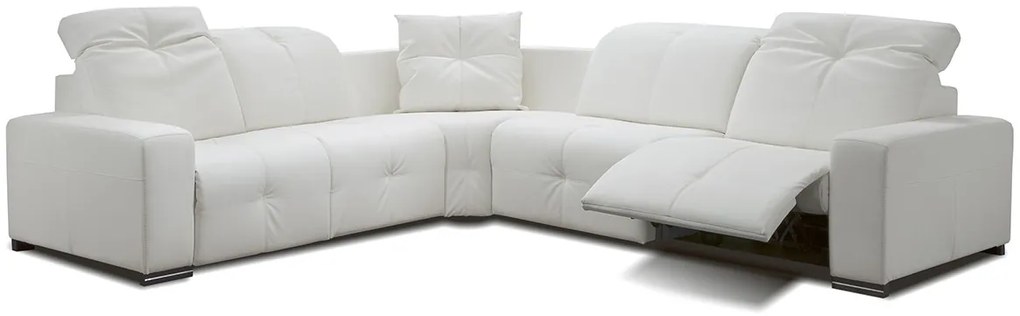Pregio Italia sofa&relax Rohová polohovací sedačka PRIME Provedení: 3 + roh + 2 s ukončením, Vzorník látek: tekno fibra 30 red