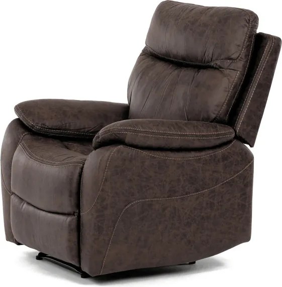 Polohovací křeslo hnědé TV-4092 BR3