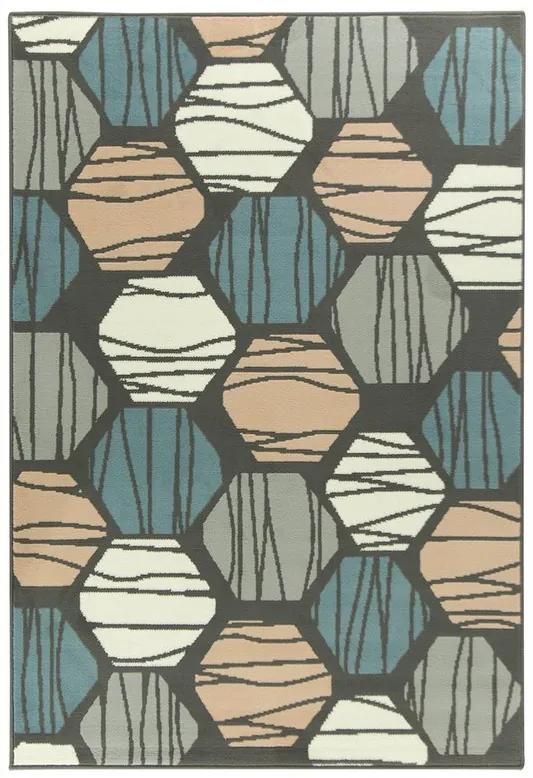 Kusový koberec LUNA 504066/95811 šedý Rozměr: 200x290 cm