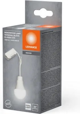 Renovační LED žárovka LEDVANCE závěsná s kabelovým přívodem 13cm 4000K 1055lm 10W
