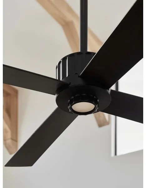 Lucci air 213170 - LED Stropní ventilátor NEWPORT wenge/hnědá + dálkové ovládání