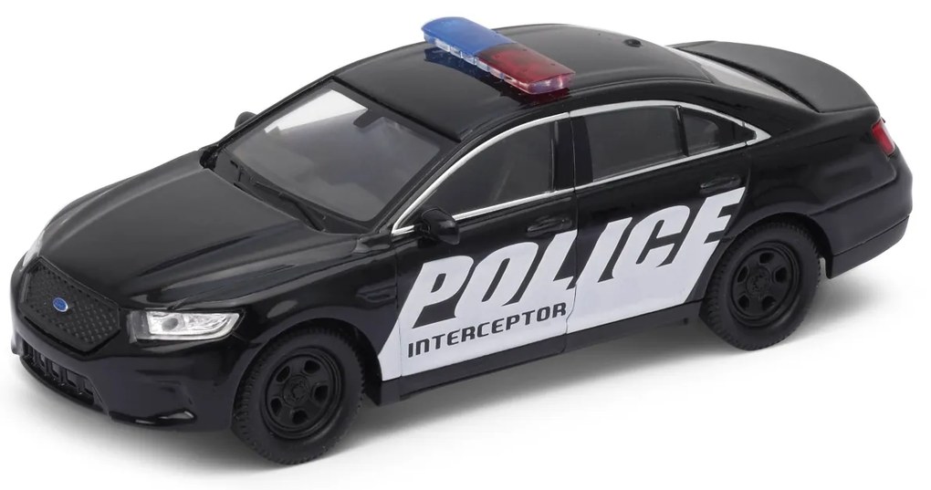 Welly Ford Interceptor 1:34 policejní černý