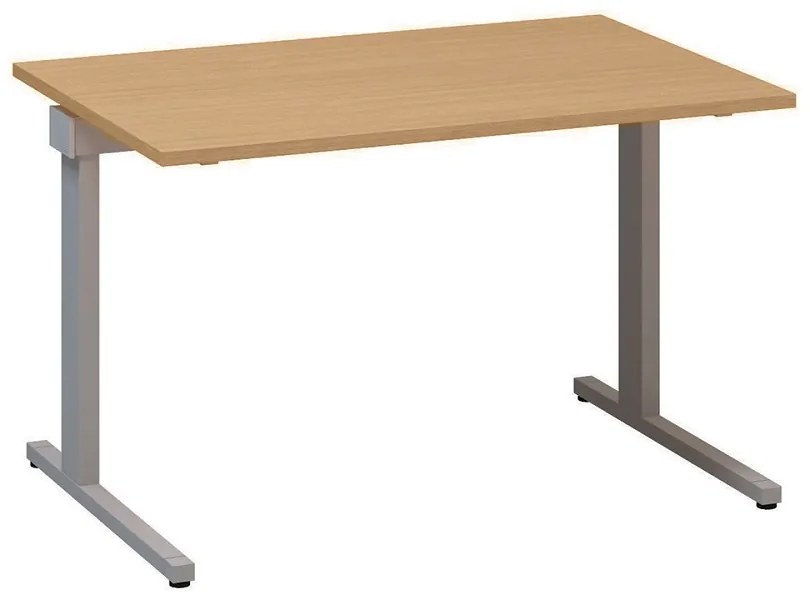 Stůl ProOffice C 120 x 80 cm, buk