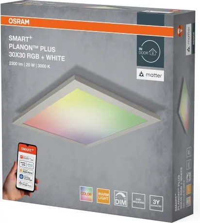 Osram - LED RGBW Stmívatelné stropní svítidlo SMART+ PLANON LED/20W/230V