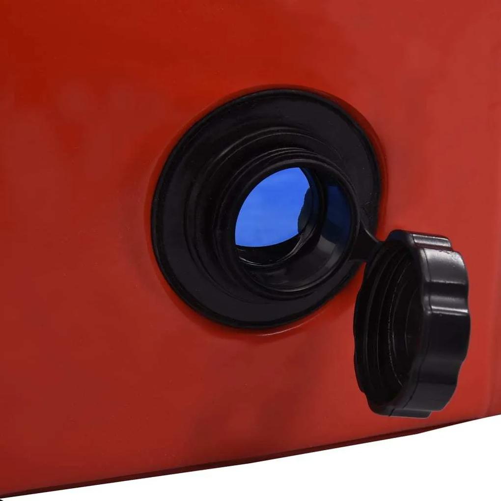 vidaXL Skládací bazén pro psy 160 x 30 cm PVC [170824] Barva: Červená
