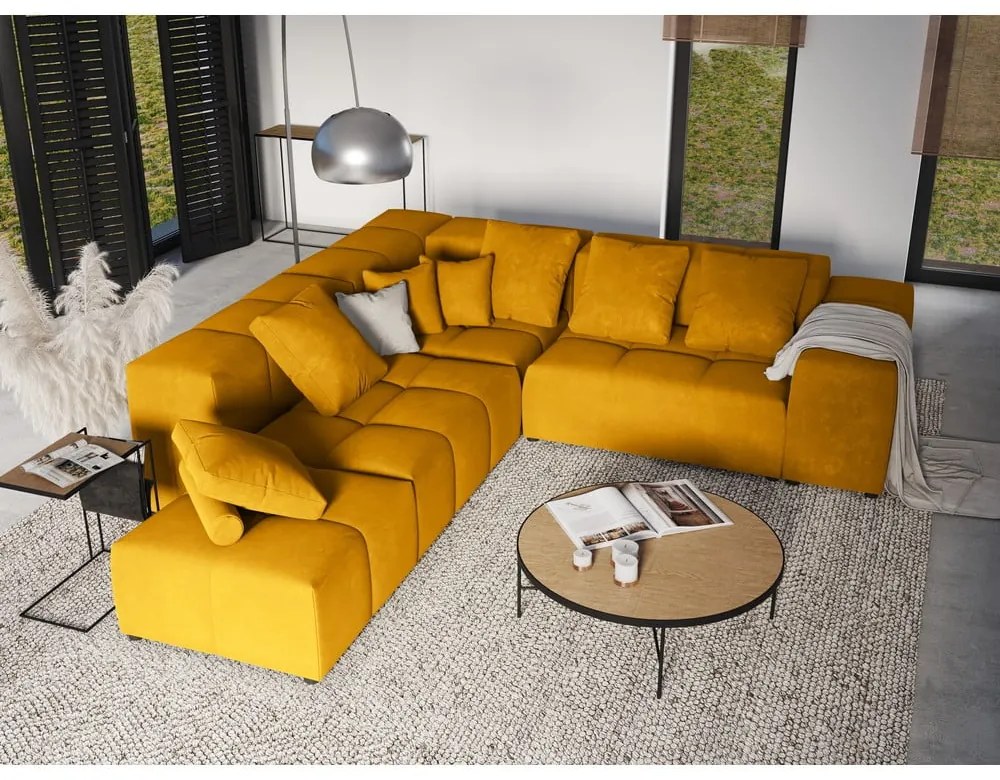 Sametový dekorační polštář ø 13 cm Rome Velvet – Cosmopolitan Design