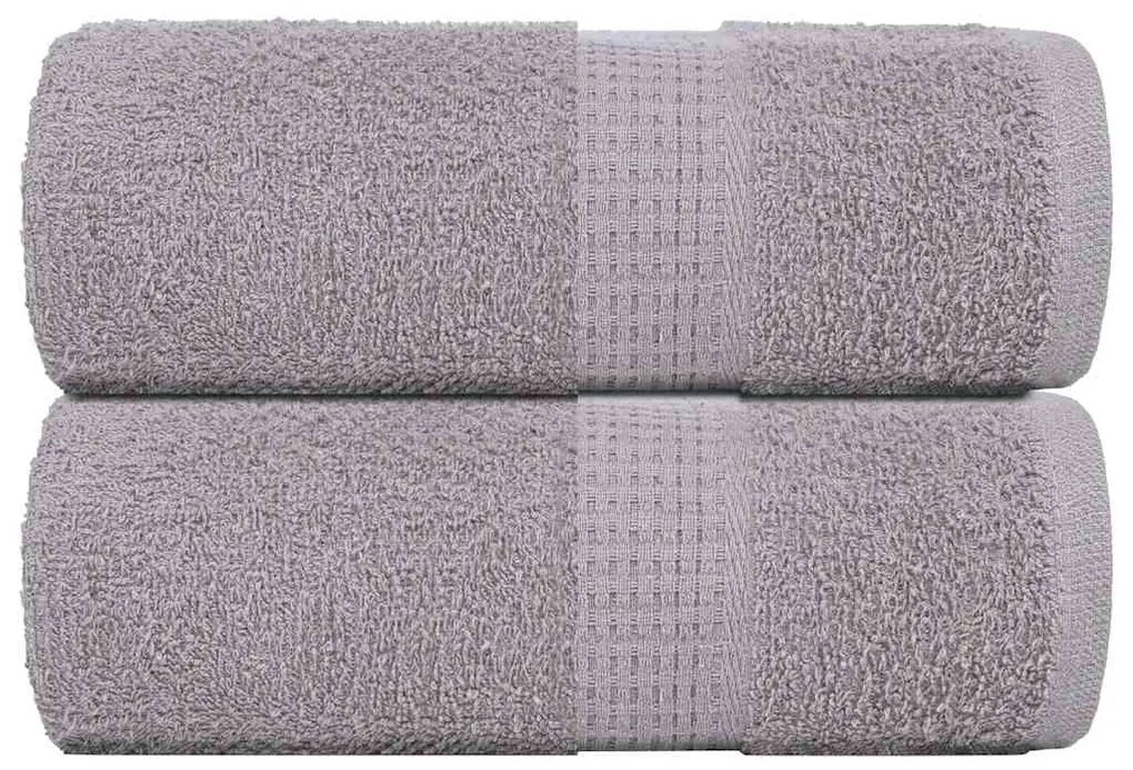Ručníky FROGN 2 ks šedé 30x30 cm 360 g/m² 136824
