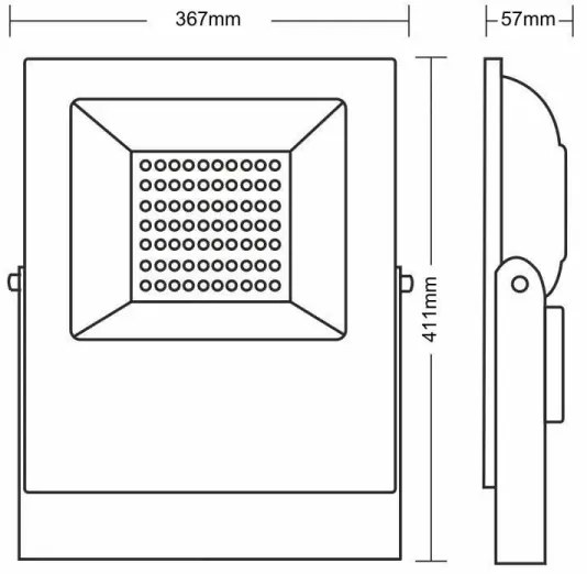 LED Reflektor PROFI PLUS LED/150W/230V 5000K