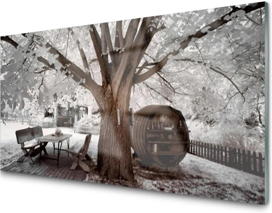 Akrylové obraz Skleněný Strom Příroda