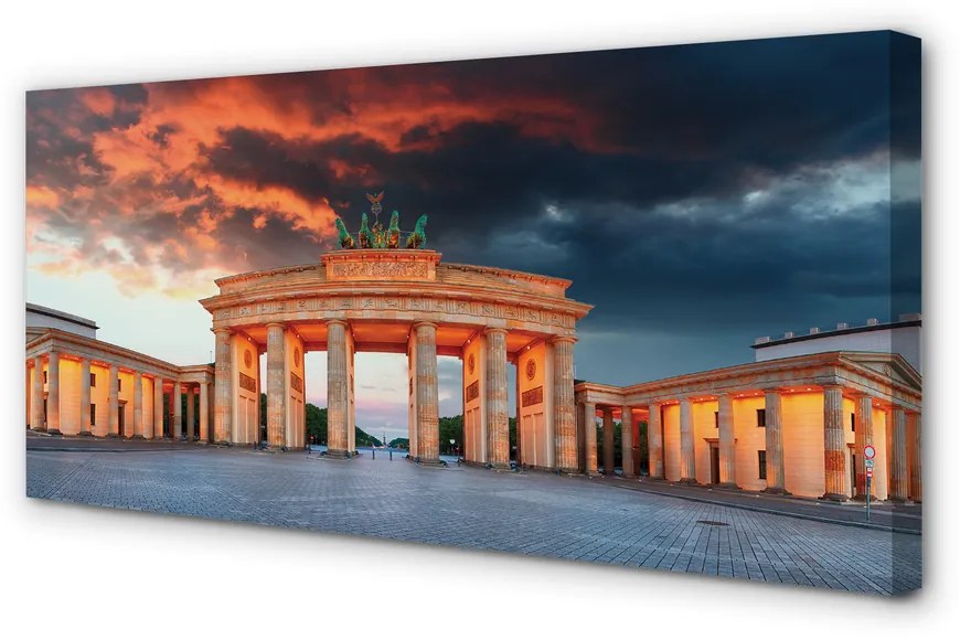 Obrazy na plátně Německo Brandenburg Gate 100x50 cm