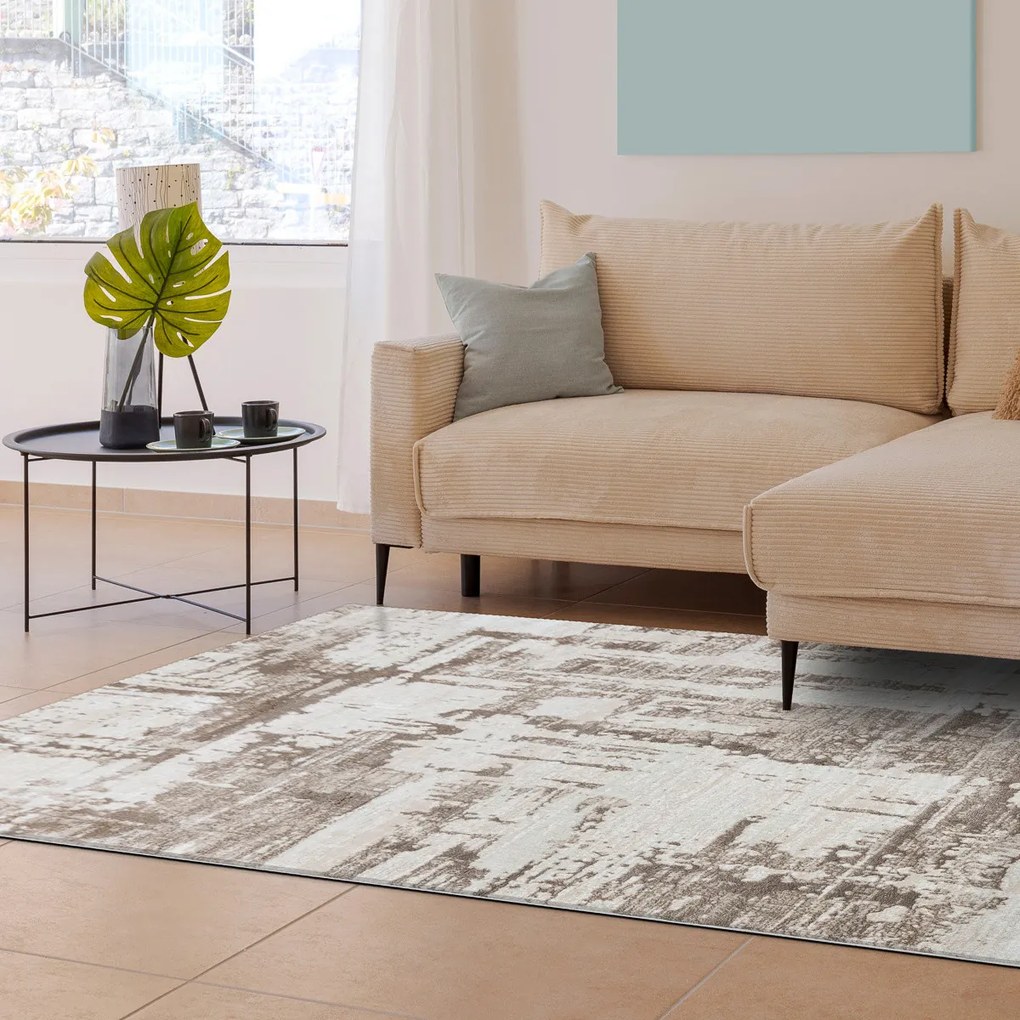 Dywany Łuszczów, Kusový koberec Bliss Z165AZ128 cream/beige, 120x170, béžová, kancelář