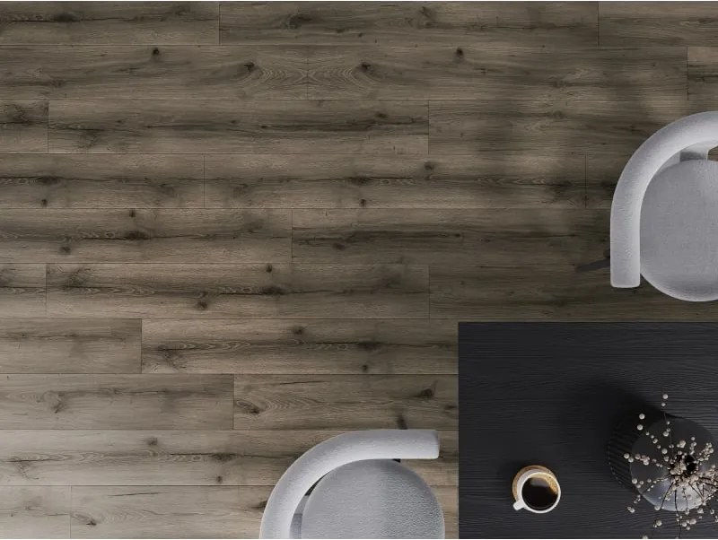 Mexen Sierra Vista vzorek vinylových panelů SPC 6,5 mm, podklad IXPE 1,5 mm, 4 V-drážka, Dub - F1004-S