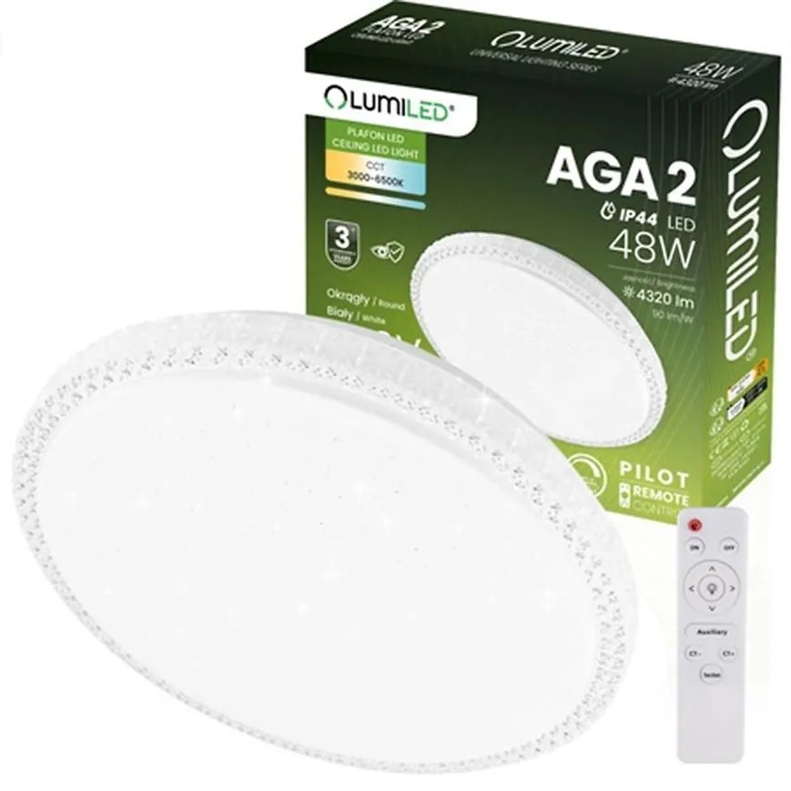 SVITIDLO AGA 48W LED 40CM PL1