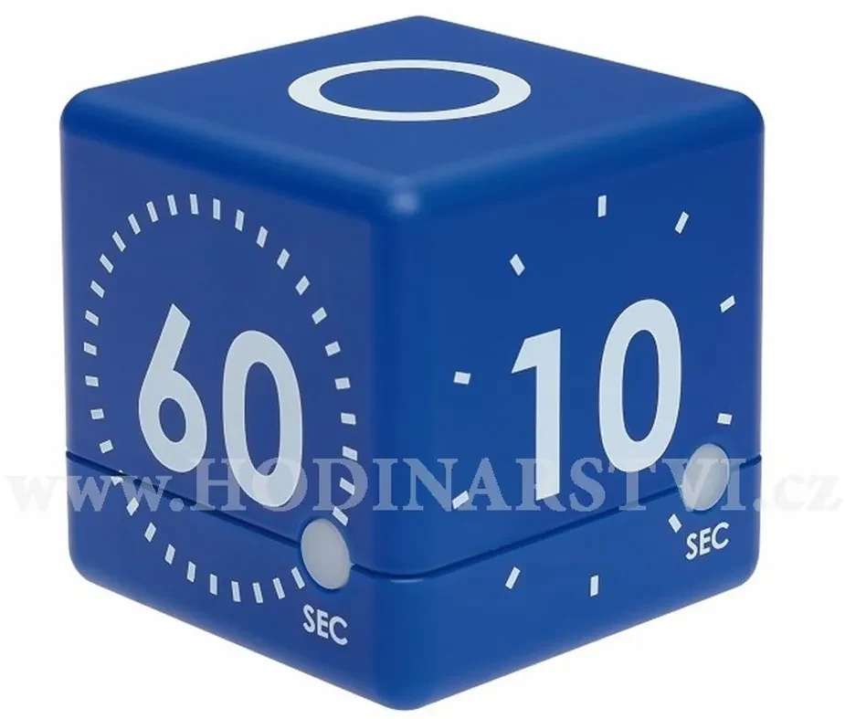 Digitální časovač TFA 38.2036.06 CUBE - modrý | BIANO