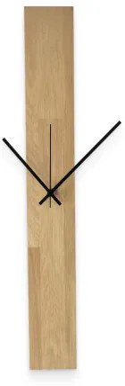 Dřevěné nástěnné hodiny z masivu – moderní design I SENTOP MAS019-OSMO-3041