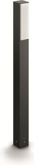 PH 16489/93/P0 LED Venkovní sloupkové svítidlo Philips Stratosphere 16489/93/P0 antracitové velké 2700K - PHILIPS (915005378901)