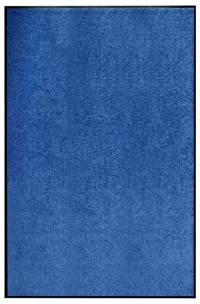 323444 vidaXL Rohožka pratelná modrá 120 x 180 cm